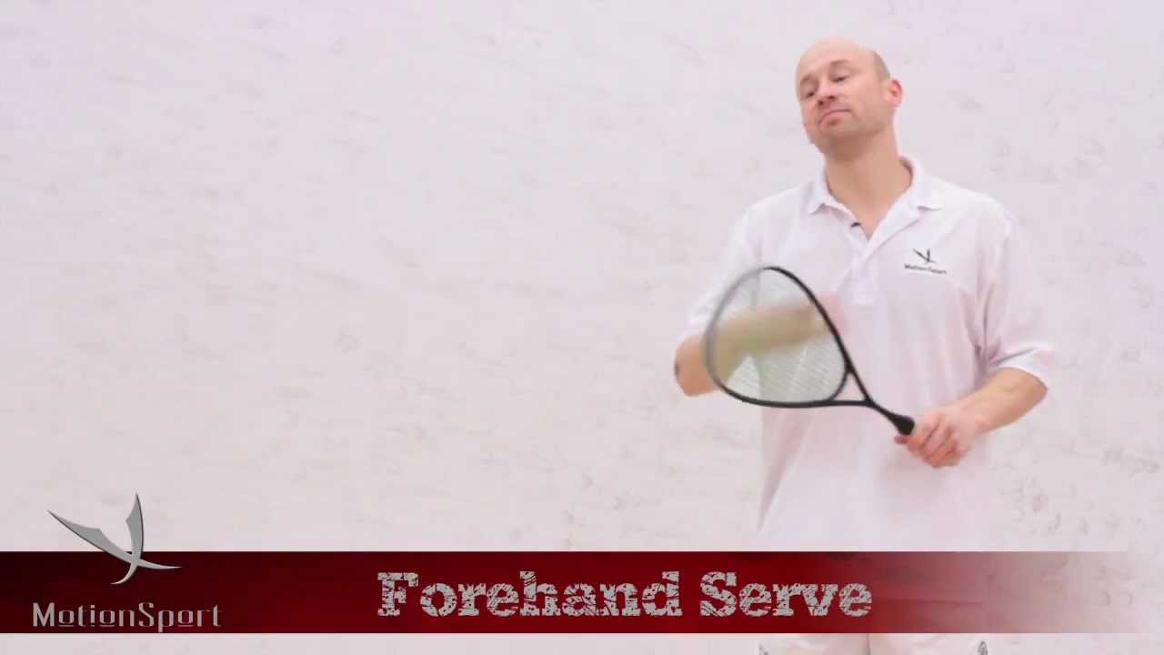 MotionSport Tutorials: Forehand Serve - YouTube