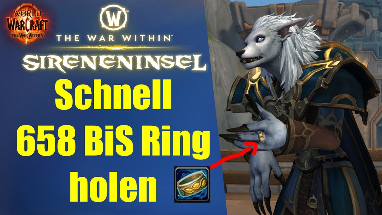 Schnell 639-658 BiS Ring holen erklärt | WoW The War Within - YouTube