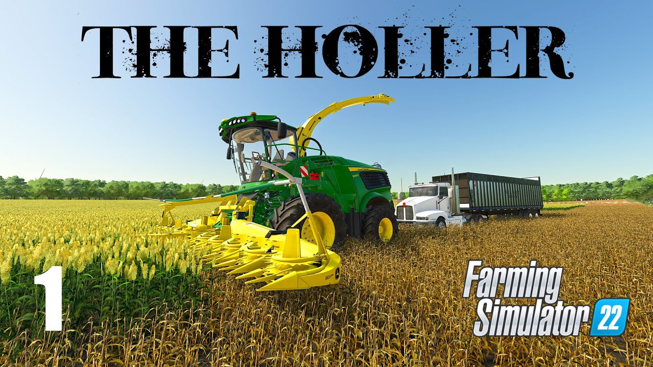 New Farm Build Tour and Farming on The Holler Series Part 1 (FS22 ...