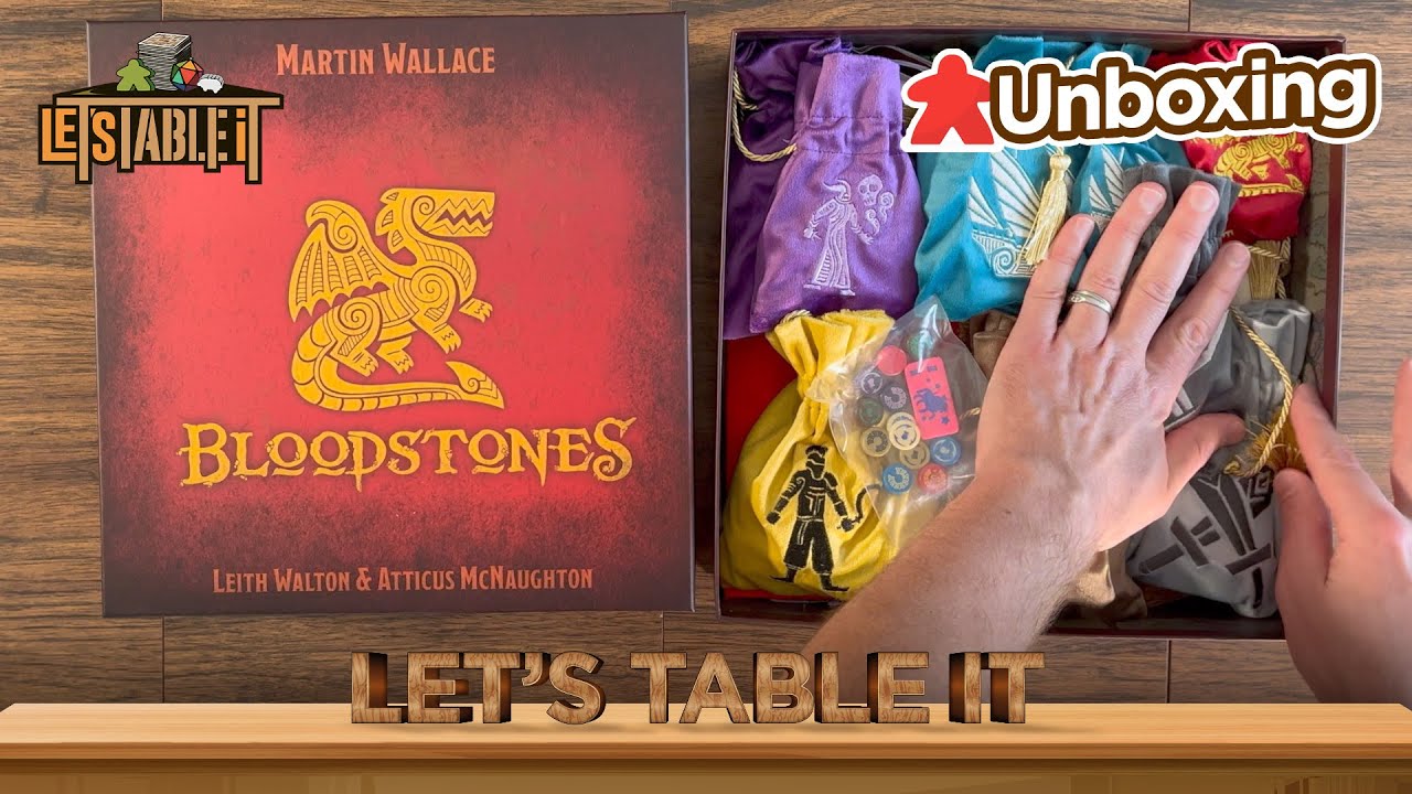 Bloodstones - Unboxing - Overview with Tips. - YouTube