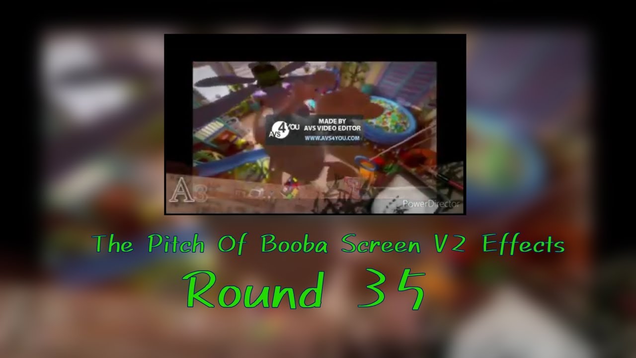 The Pitch Of Booba Screen V2 Effects Round 35 - YouTube