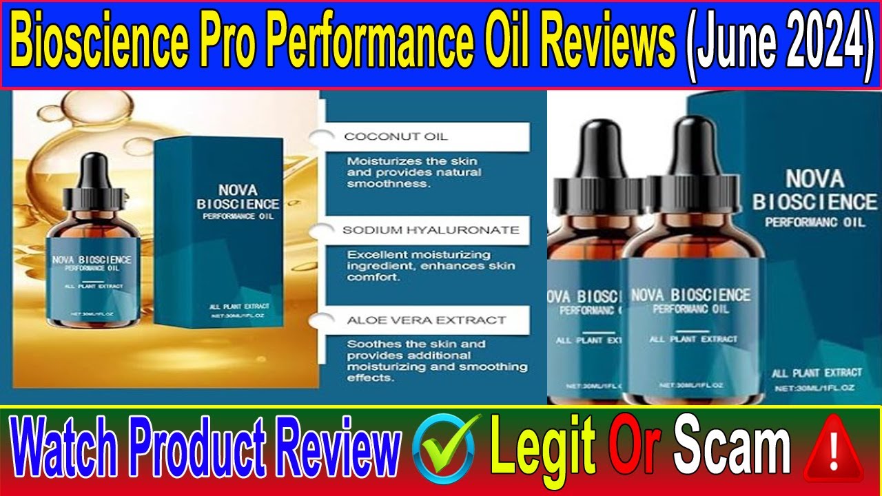 Bioscience Pro Performance Oil Reviews (June 2024) Watch Video & Know ...
