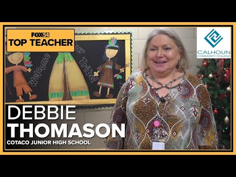 This week’s Top Teacher is Debbie Thomason! - YouTube