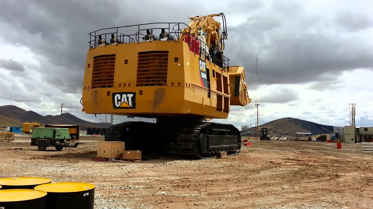 Ardent Fire Suppression System on Cat 6060 in Peru - YouTube