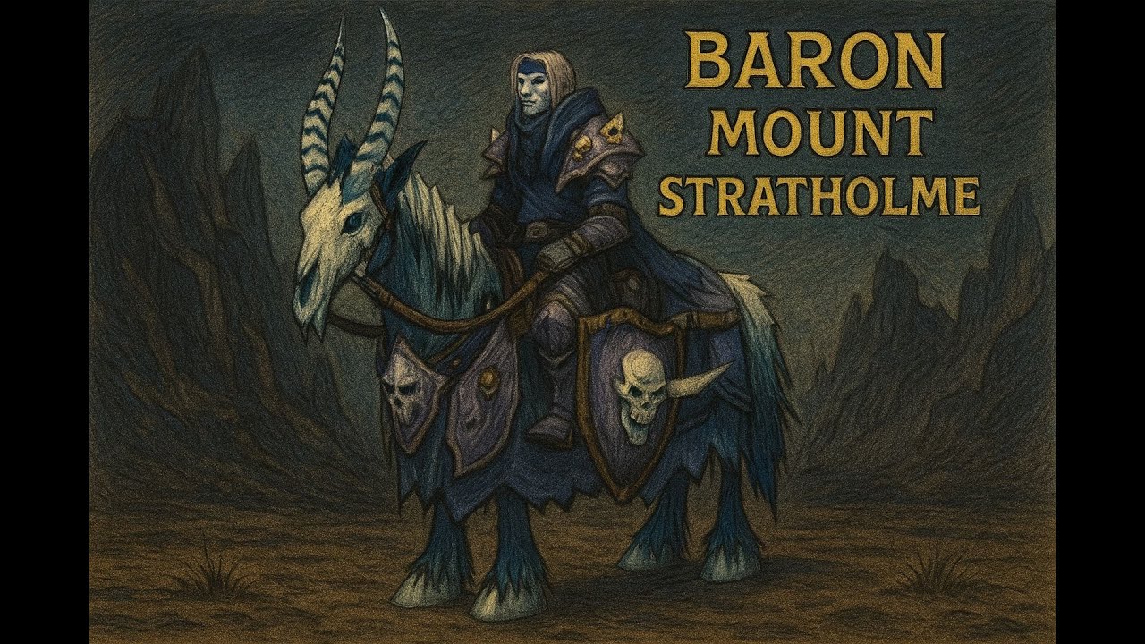 World of Warcraft: How to Farm the Baron Mount in Stratholm - YouTube