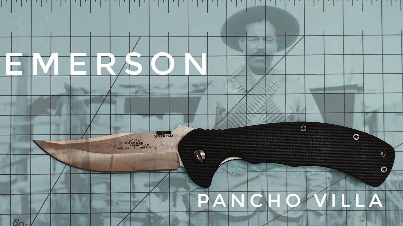 First Look: Pancho Villa from Emerson Knives - YouTube