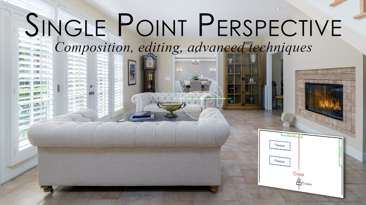 Single Point Perspective Photography for Real Estate - YouTube