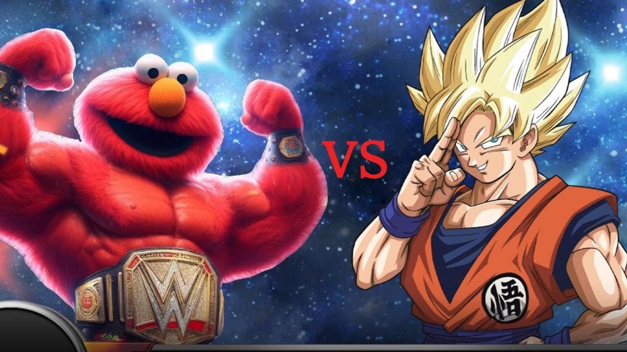 Elmo vs goku - YouTube