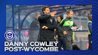 Danny Cowley post-match | Wycombe 0-1 Pompey by @Portsmouth FC - eDayFm