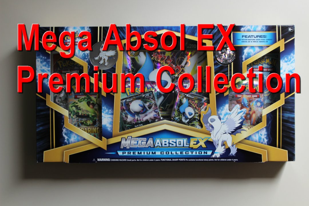 Pokémon TCG Mega Absol EX Premium Collection + Free Hidden Pokémon Code ...