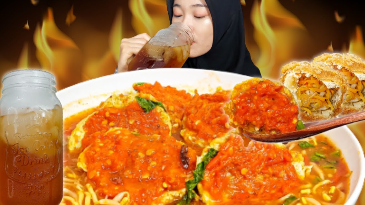 BAKSO DI DALAM TELORNYA DILUAR ‼️ MAKAN BAKSO SELIMUT KUAH JAHANAM 🔥 ...