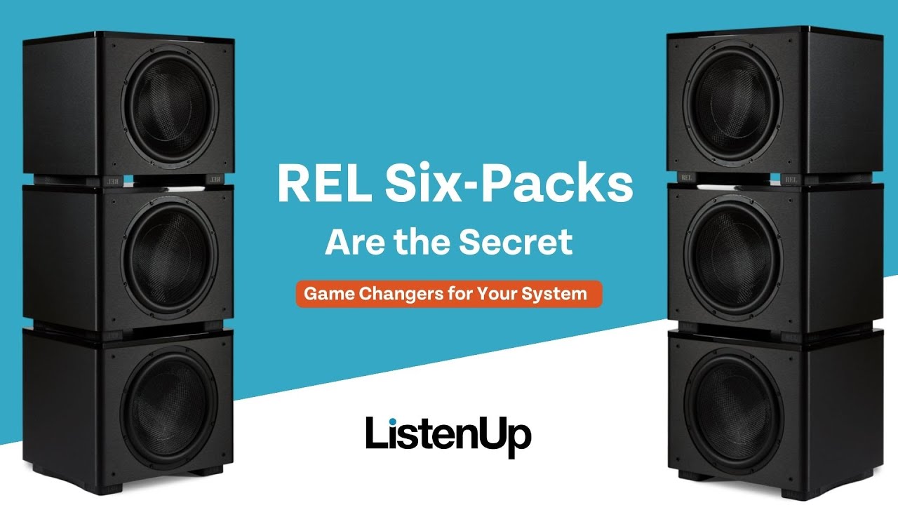 Build a WOW System! REL Subwoofer Six-Packs - YouTube