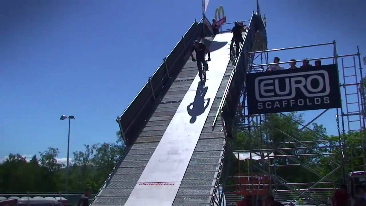 Taupo Mega Ramp BMX Comp 2010 - YouTube