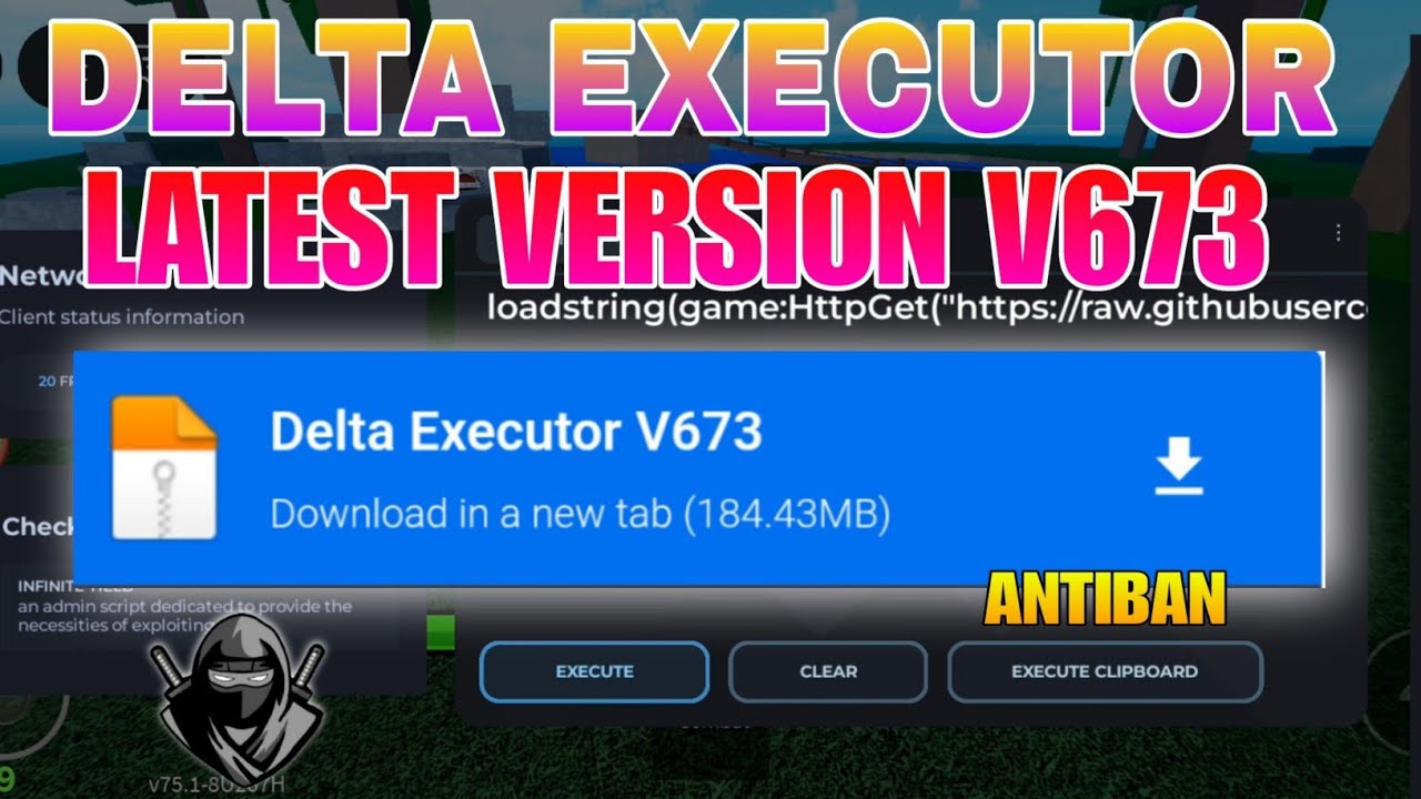 Roblox Delta Executor Mobile New Update V673 ANTIBAN - Delta Atualizado ...