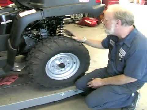 How to Check ATV Tires - YouTube