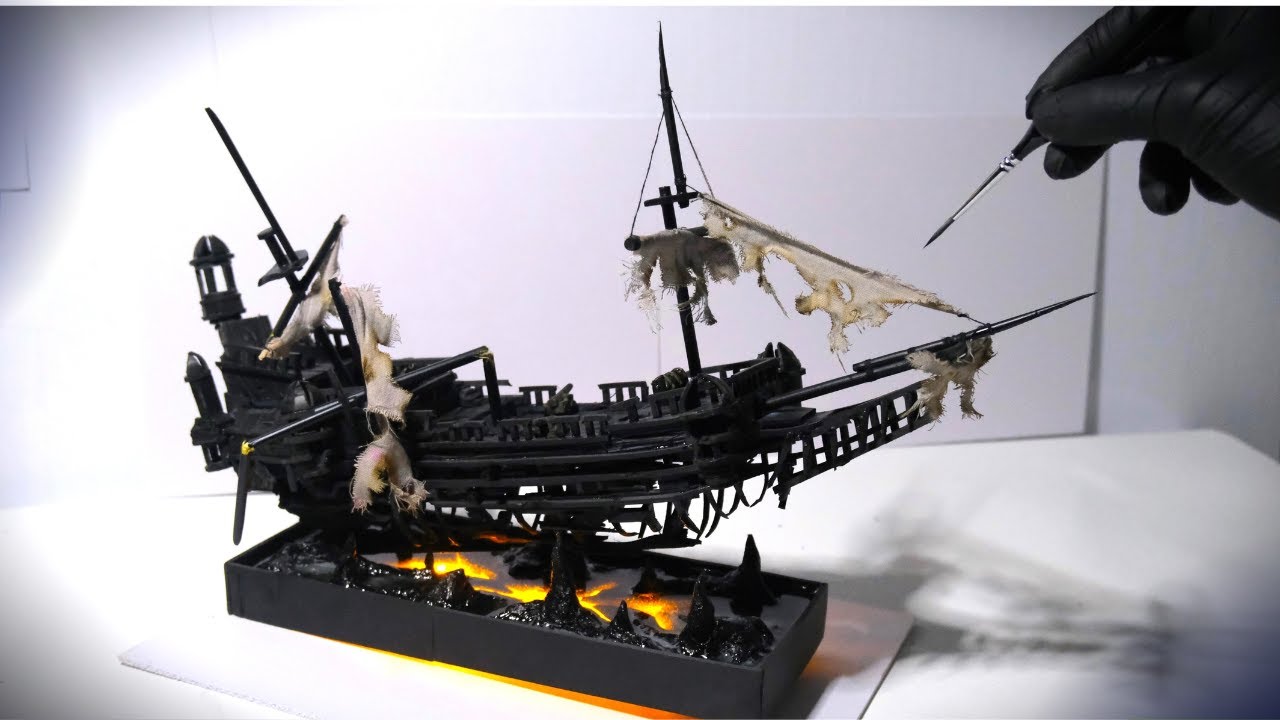 How to Build the Legendary Silent Mary | Pirates of the Caribbean ...