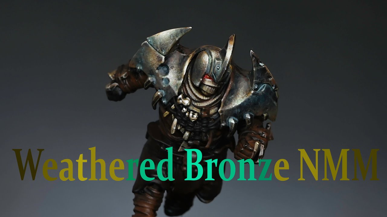 How to Paint: Blood Bowl Bronze - YouTube