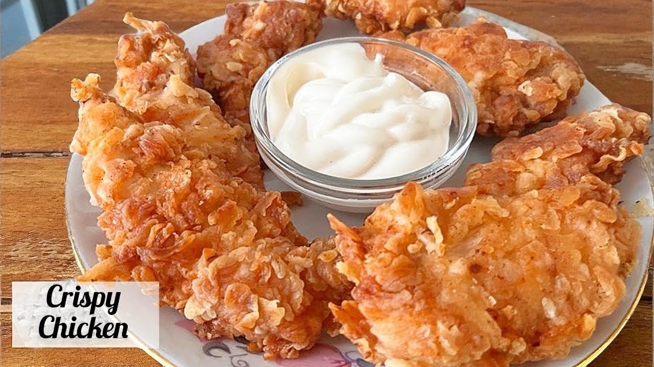 Easy to make, crunchy chicken stripes KFC-style. - YouTube