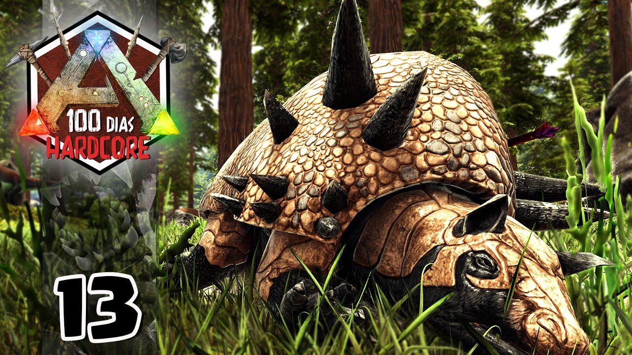 DERRUBAMOS UM DOEDICURUS - ARK HARDCORE: ARK:SURVIVAL EVOLVED - #13 ...