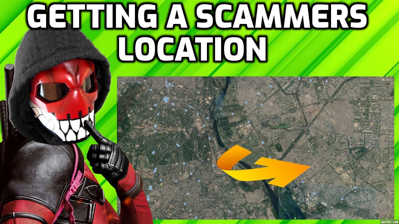 SCAMMER HACKED - Finding A scammers Exact Location! - YouTube