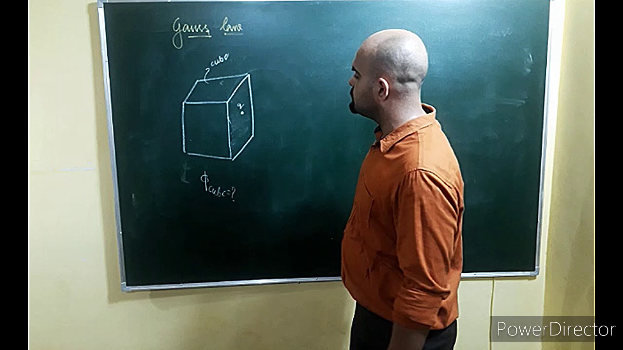 Gauss law by Devendra sir Bansal classes odisha - YouTube