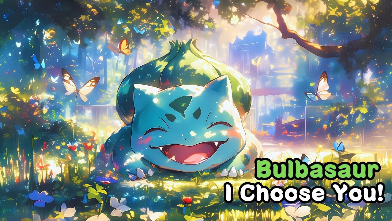 Bulbasaur I choose you! | Original Pokemon Theme Song - YouTube
