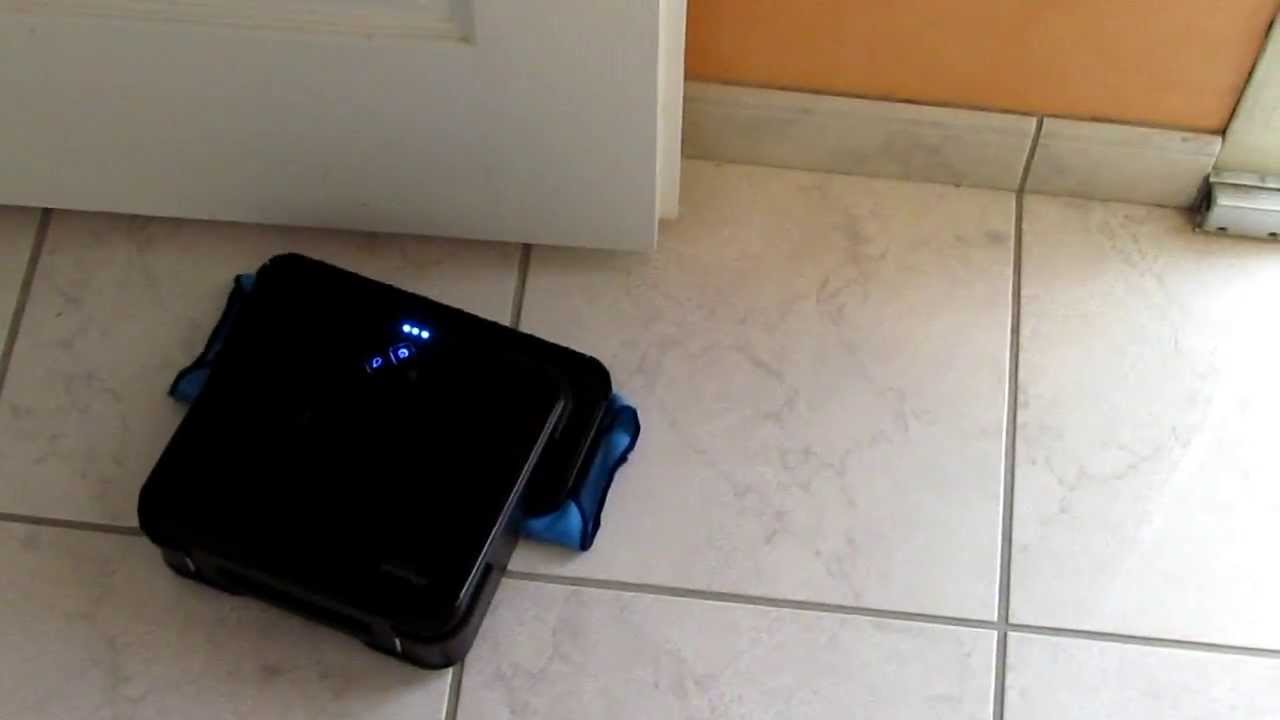 Mint 5200 - Braava 380 : Glissades (Part 1/2) - YouTube