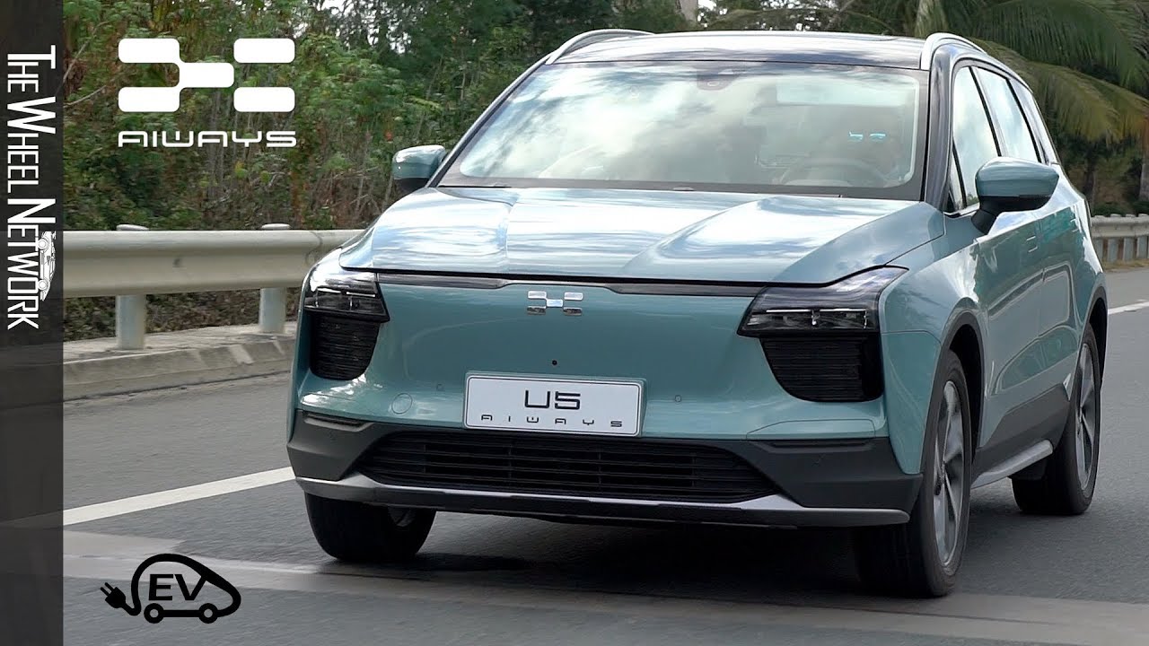 2020 Aiways U5 Electric SUV – Driving Footage - YouTube