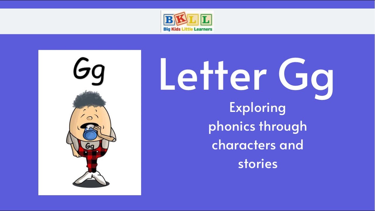 Letter Gg | Phonics | Letters | Alphabet - YouTube