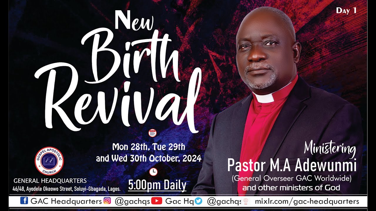 New Birth Revival Day 1 | Topic: I Will Have Mercy On Whom I Will Have ...