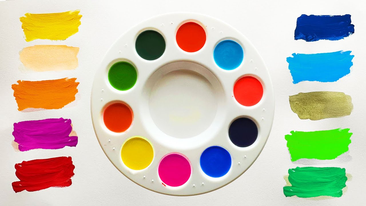 🎨🌈 How to Create 7 New Colors from 3 Primary Colors - YouTube