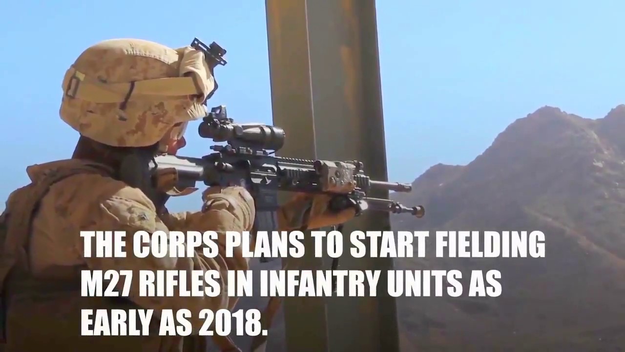 US Marine Corps Systems Command - M27 Infantry Automatic Rifle (IAR ...