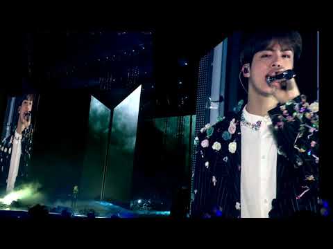 091018 Jin solo (Epiphany) : BTS 방탄소년단 Love Yourself Tour in London Fancam 직캠