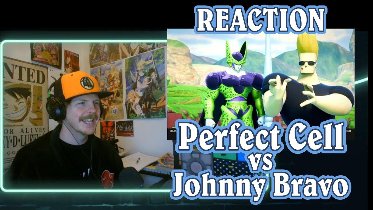 Perfect Cell Vs Johnny Bravo REACTION - YouTube