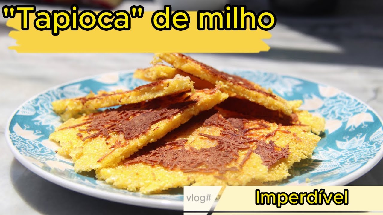 Fiz uma "tapioca" de milho que ficou IMPERDÍVEL - YouTube