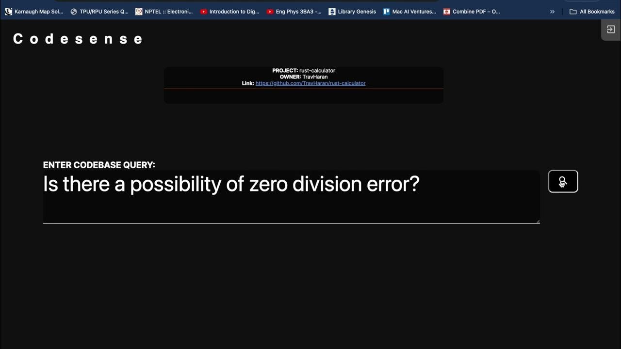 Project Codesense: AI Search Engine for Codebases - YouTube