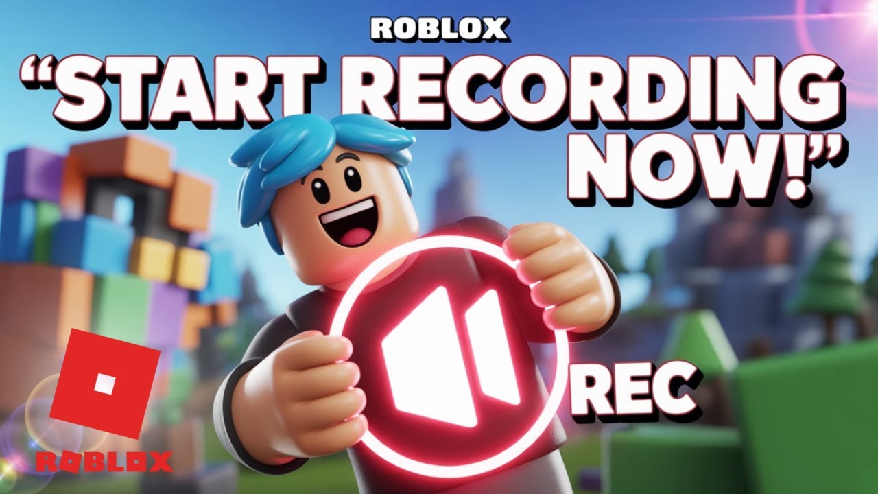 How to Record Gameplay in Roblox (No Lag, No Apps Needed!) - YouTube