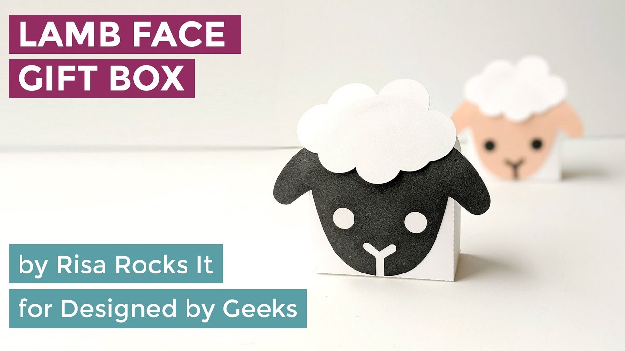 Tips and Tricks for this Adorable Lamb Face Gift Box - YouTube