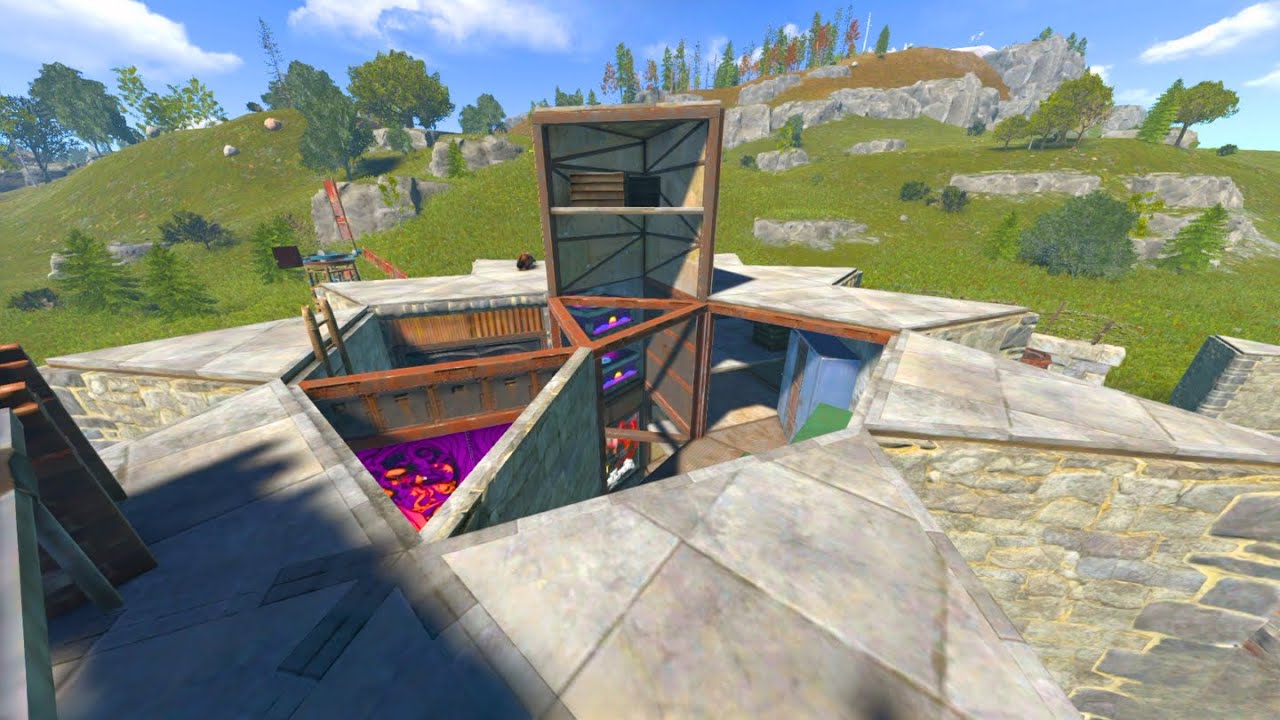 Juicy decaying bases & online raided. Solos are back! Rust solo - YouTube