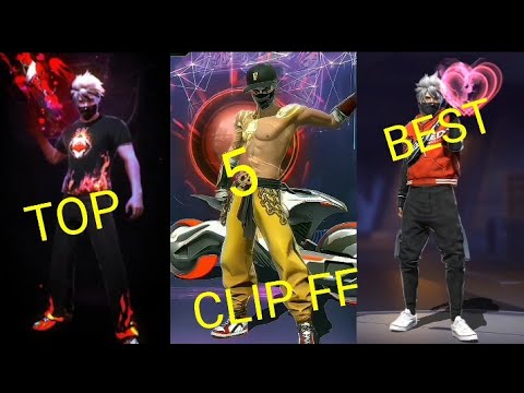 TOP 5 BEST CLIP IN FREE FIRE EDITING 💥💥 (CLIP LINK DESCRIPTION) - YouTube