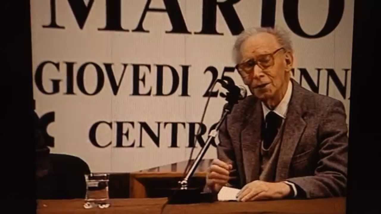 Mario Luzi: Uomo e destino, il viaggio di una generazione - YouTube