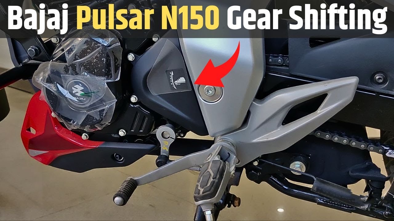 How to Gear Shifting in Pulsar N150 | Bajaj Pulsar N150 Gear Shifting ...