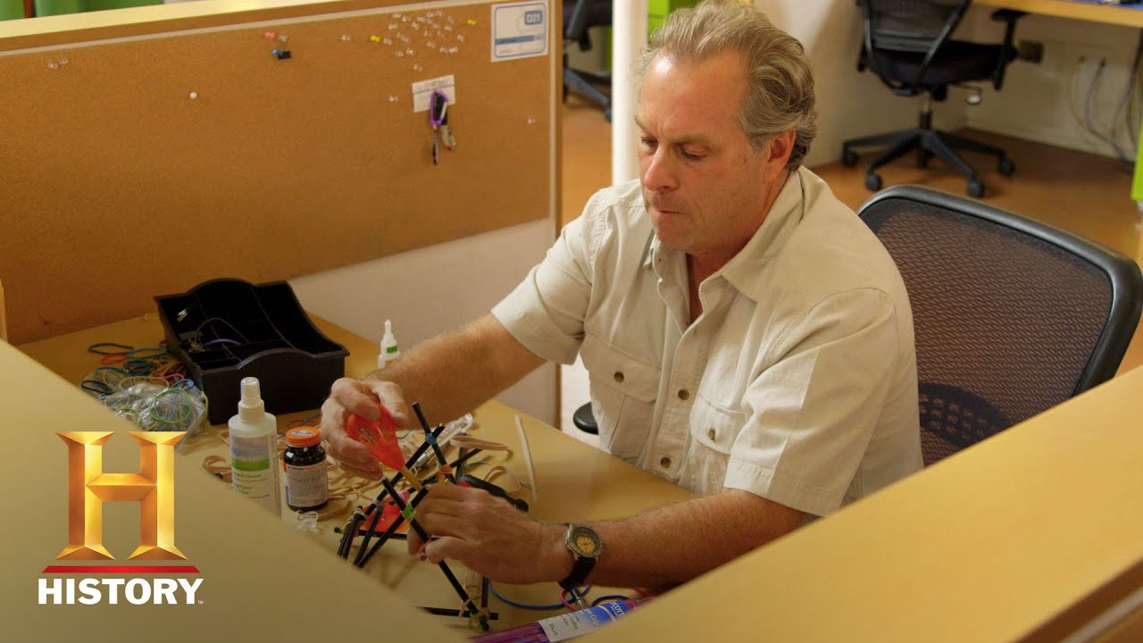 Smartest Guy in the Room: Office Catapult Challenge | History - YouTube