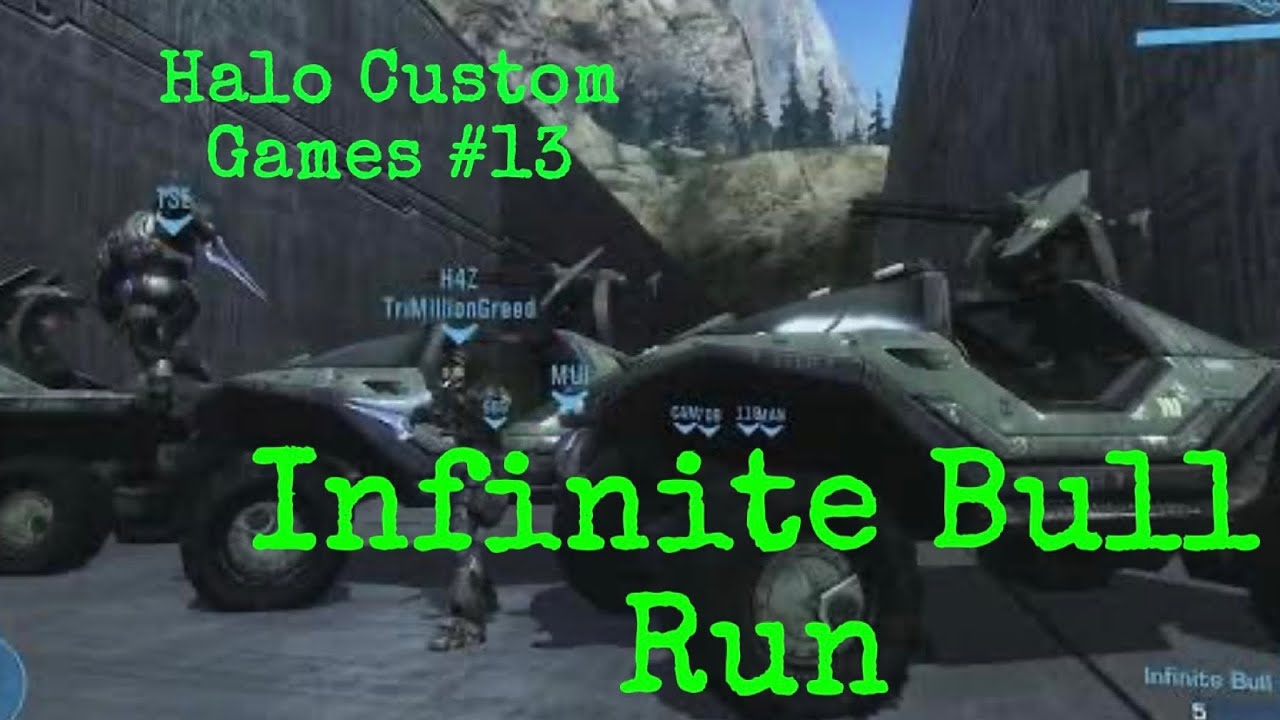 Halo Custom Games #13: Infinite Bull Run - YouTube