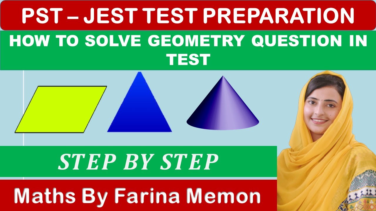 PST - JEST || How to Solve Geometry Question || Mathematics Portion ...