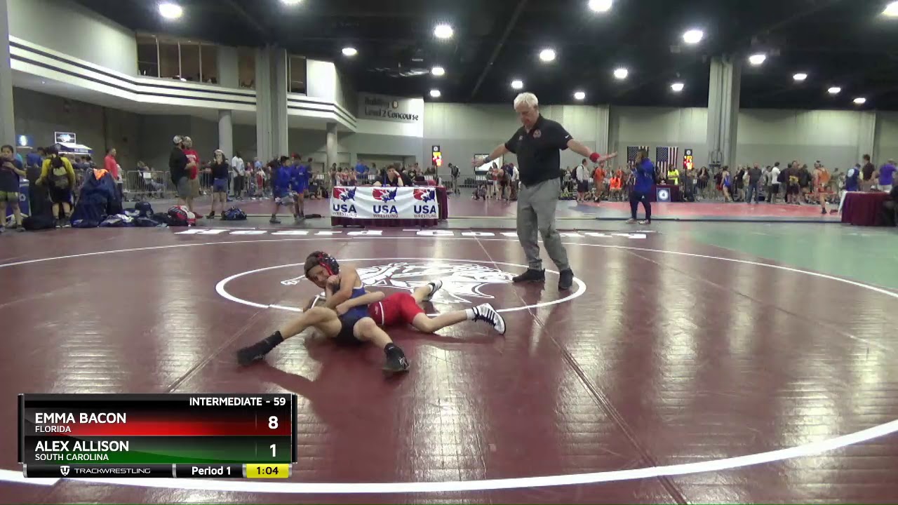 Intermediate 59 Emma Bacon Florida Vs Alex Allison South Carolina - YouTube