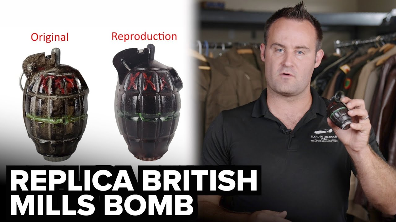 Replica British Mills Bomb - YouTube