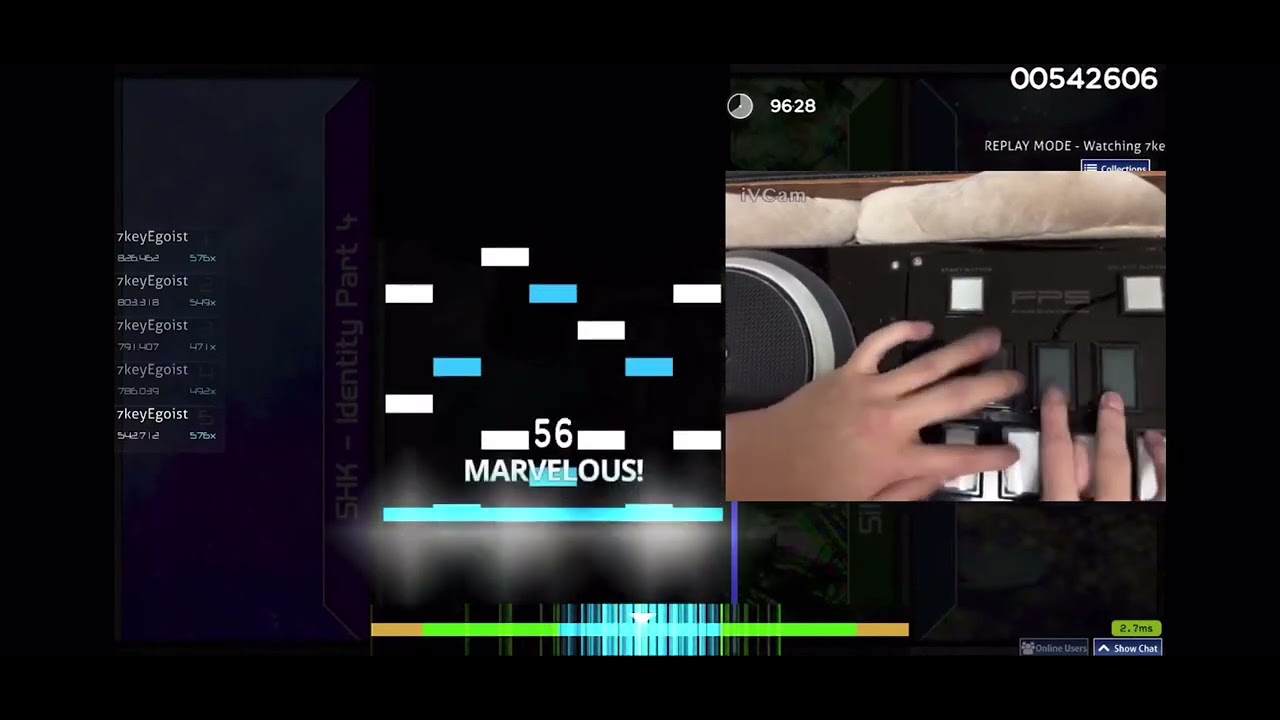 osu!mania 7K Dan Course - Regular Dan Phase III [Gamma Dan] 96.43% ...