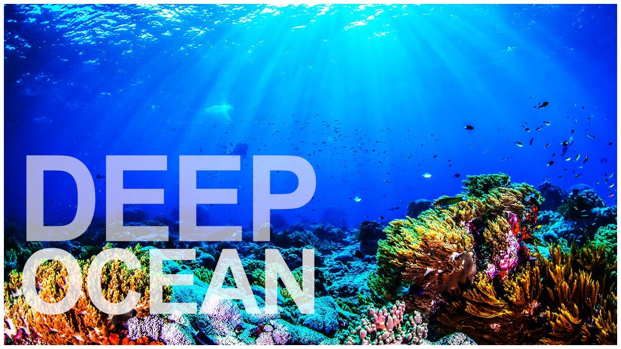 DEEP OCEAN AMBIENCE for relaxing. reduce stress. helps sleep better ...