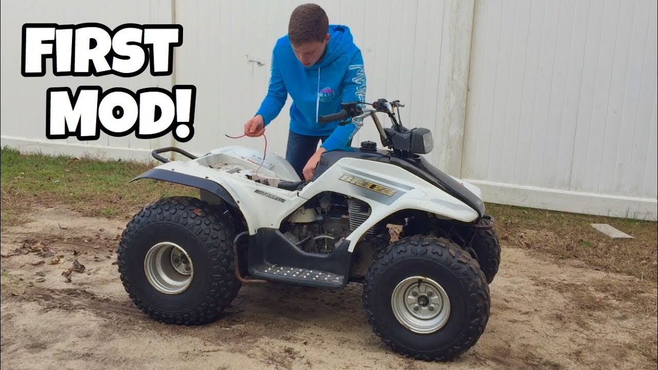 The NEW QUAD Gets It’s FIRST MOD! - YouTube